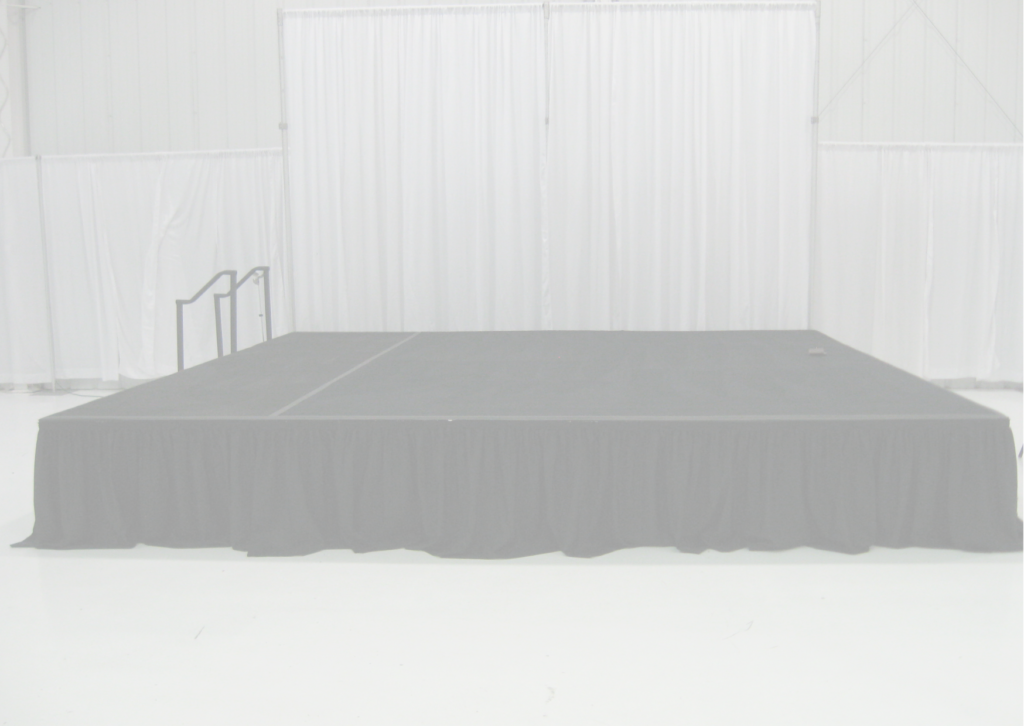 Staging Size Guide | A Classic Party Rental